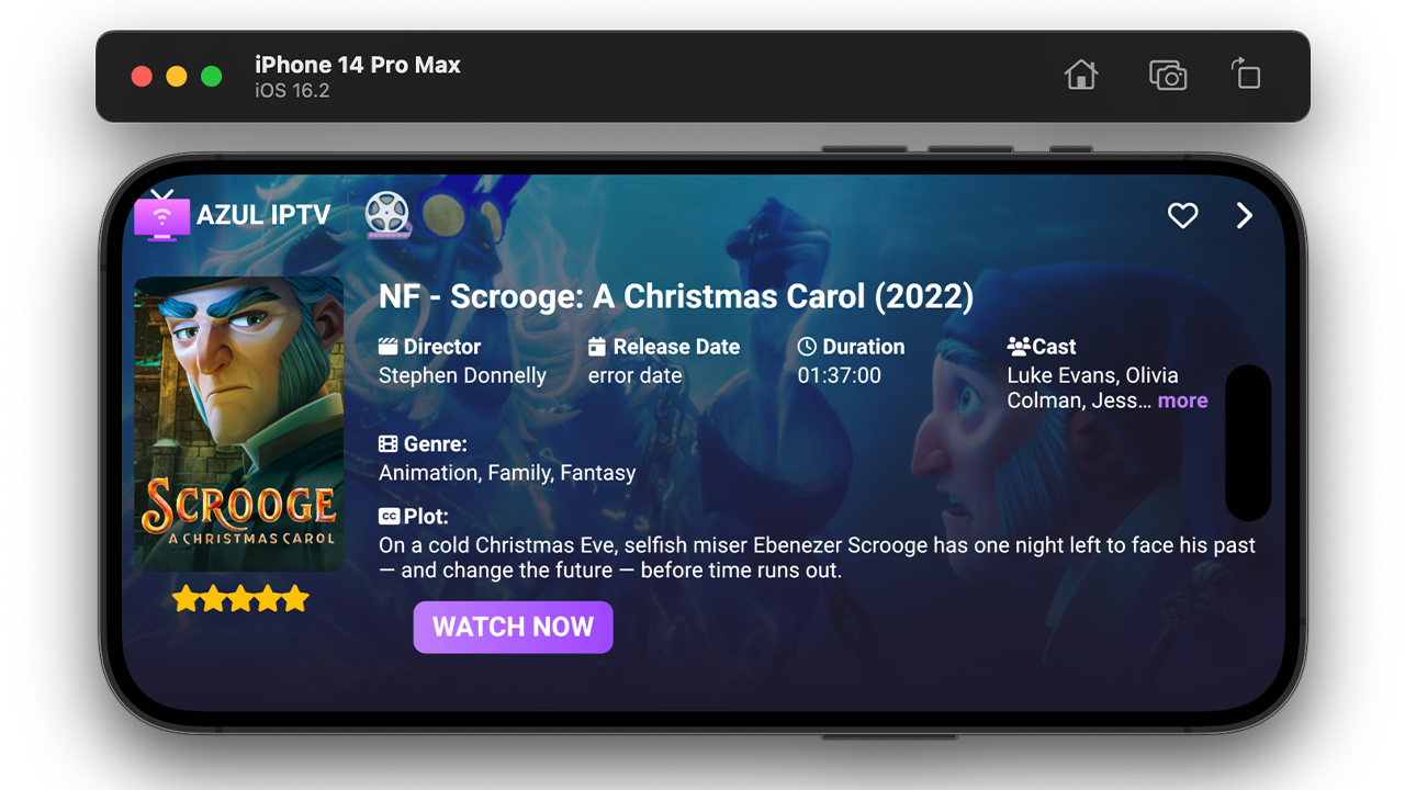 AZUL IPTV XTREAM, Multiple Format, Flutter AppMobile & Android TV, Admob by Azul_Mouad